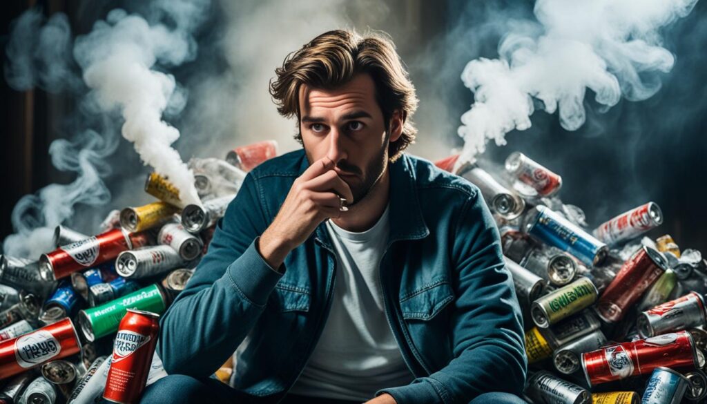 Como fica uma pessoa que fuma K9?